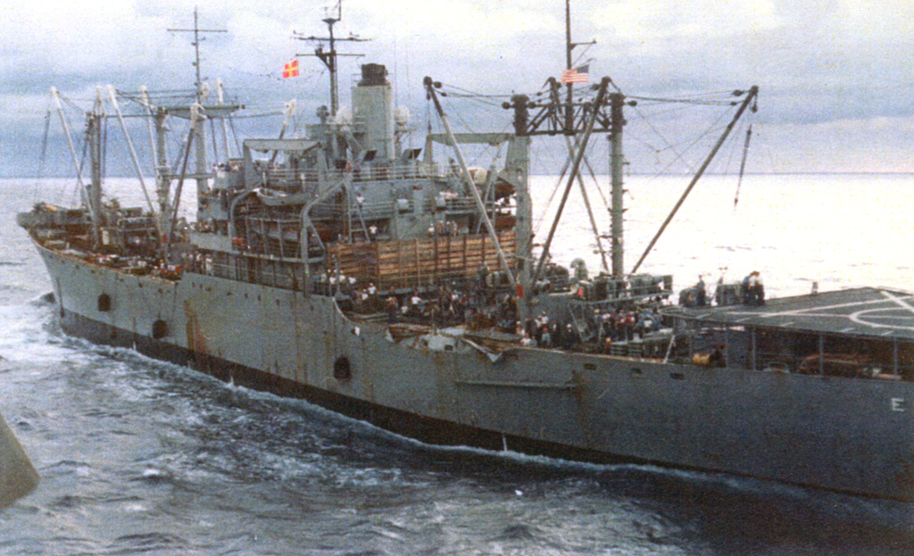 USS Mount Katmai AE-16 — USS Coral Sea